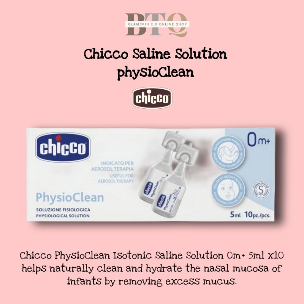 physioClean Physiological Solution is a 0.9% sodium chloride NaCl for ...