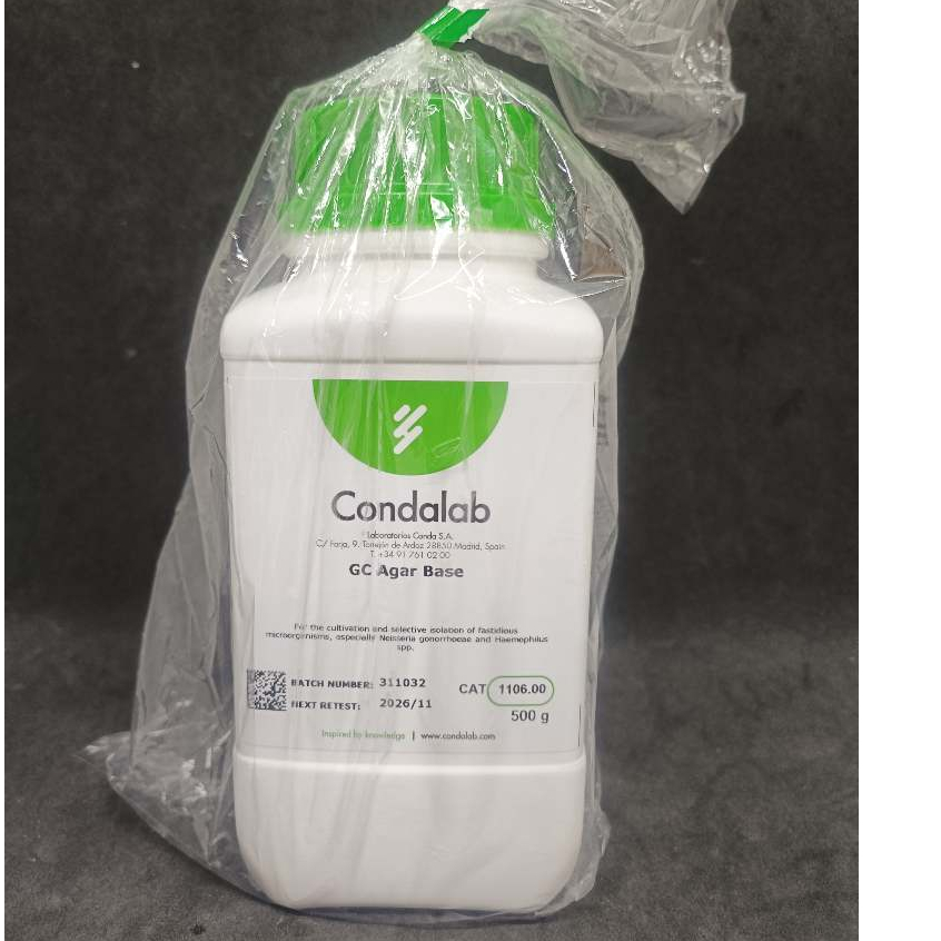 CONDALAB GC Agar Base 500g Dehydrated Culture Growing Media | Shopee ...