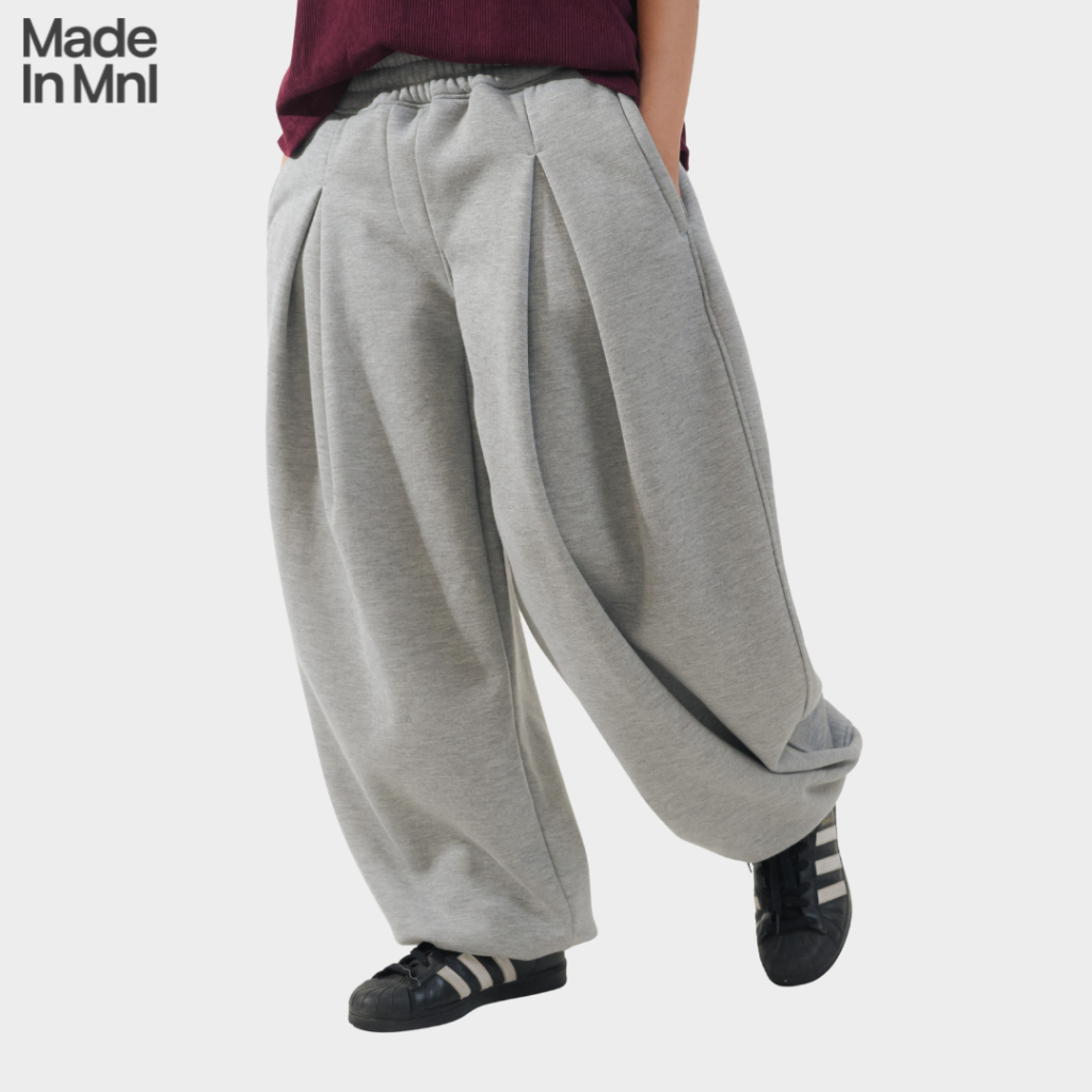 MadeInMnl Toji Sweatpants Baggy Fit Loose-Fitting Heavyweight Cotton ...
