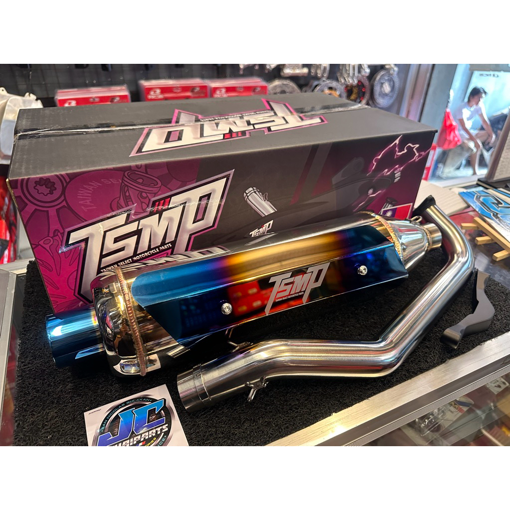 Tsmp Pipe Titanium Stainless Nmax v2/Aerox v1 v2 | Shopee Philippines