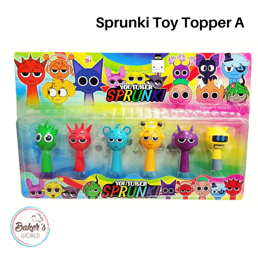 Sprunki Toy Topper Assorted Charcters | Shopee Philippines