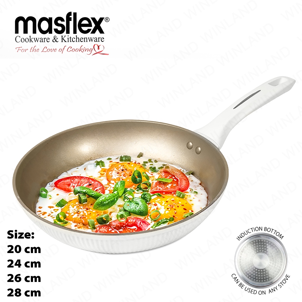 Masflex by Winland Vanilla Series Aluminum Non Stick Induction Forged ...