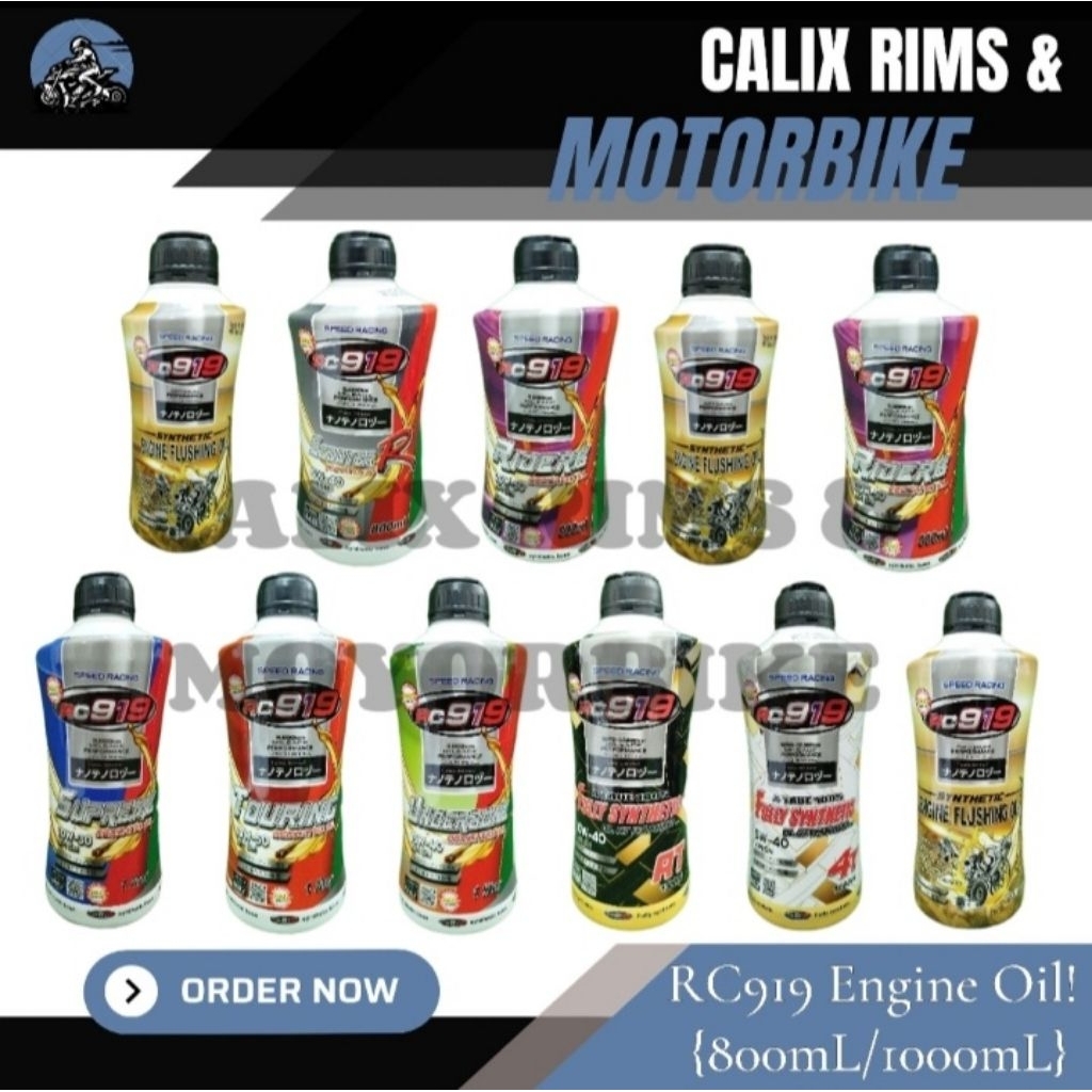 RC919 Engine Oil! {800mL/1000mL} | Shopee Philippines