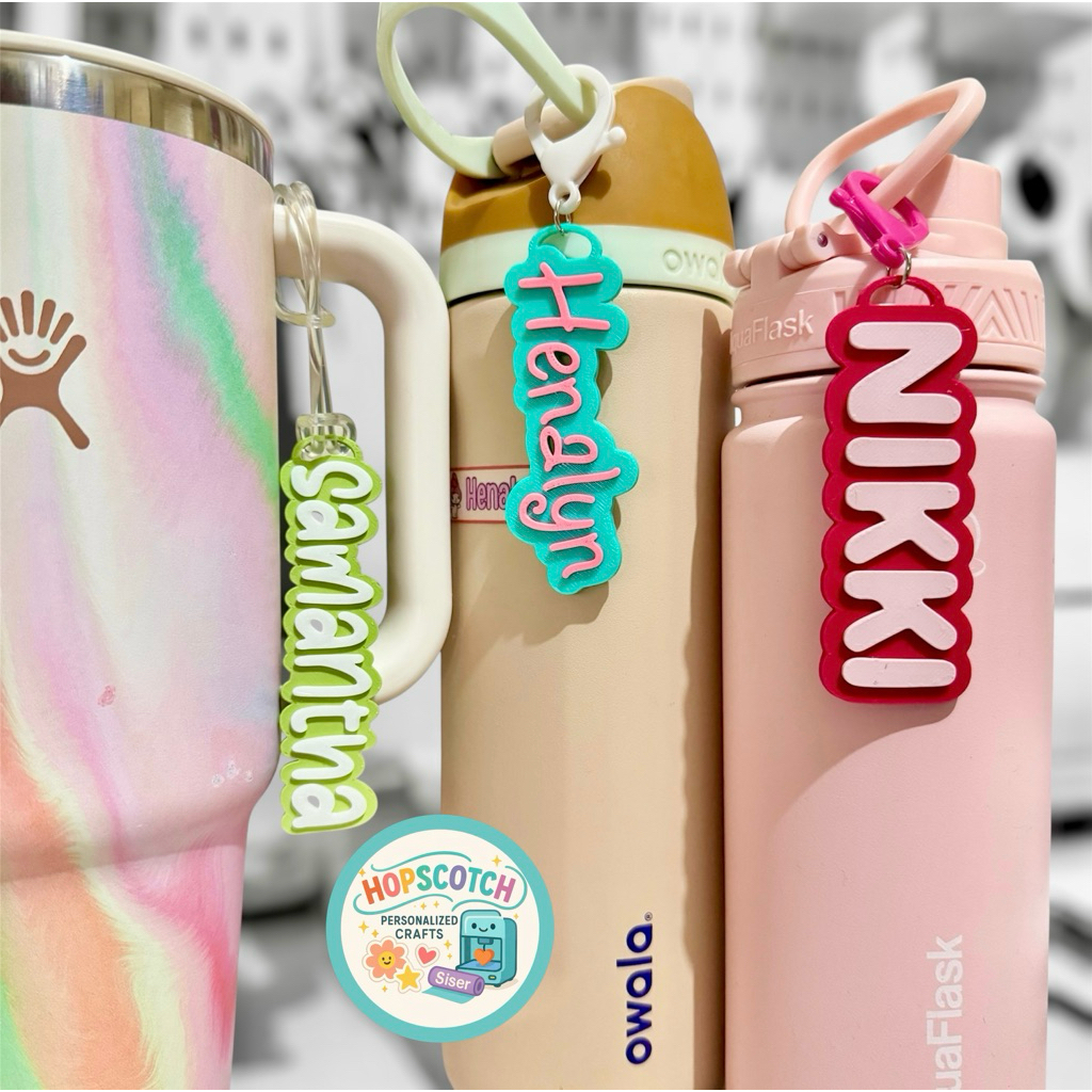 Tumbler/Flask Name Tag (NAME TAG ONLY, TUMBLER NOT INCLUDED) | Shopee ...