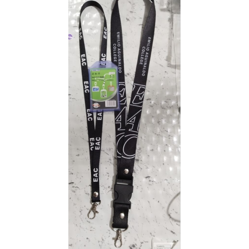 EAC LANYARDS UNIVERSITY LANYARDS ID LACE ID SLING WITH SPECIAL HOOK ...