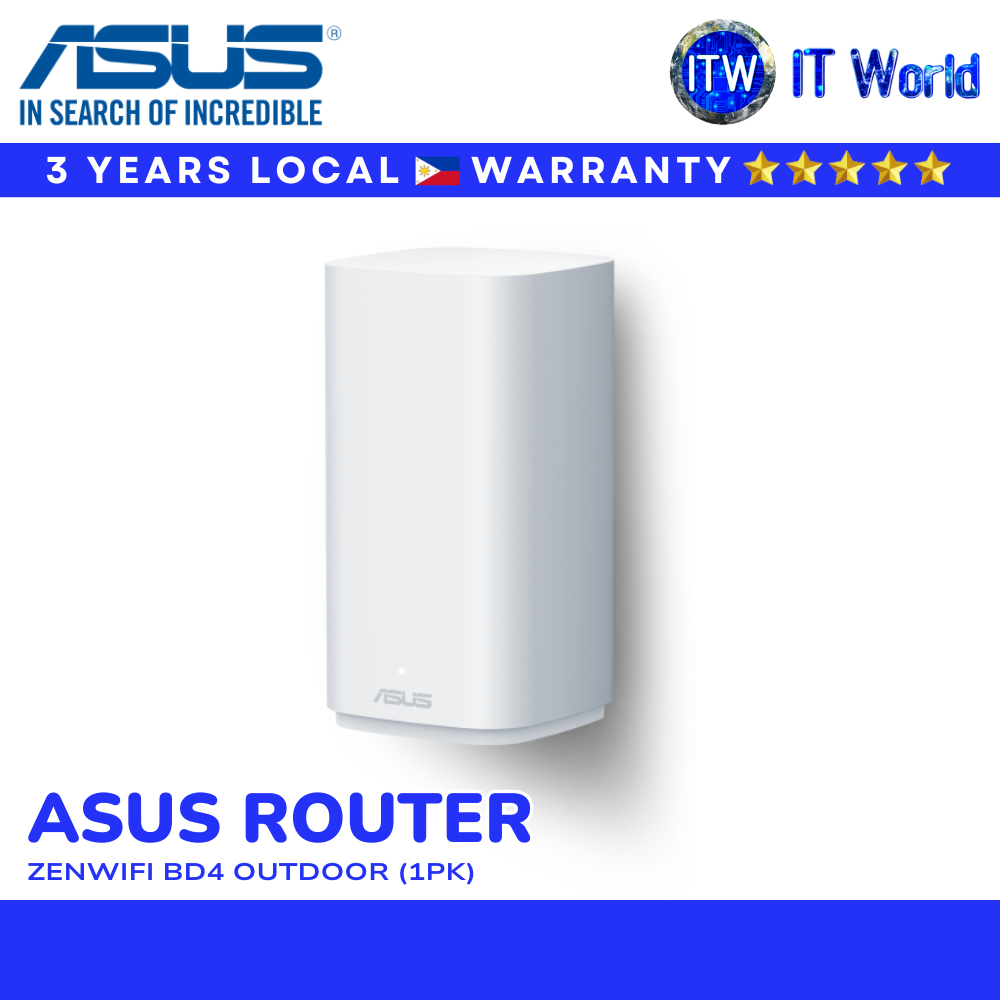 ASUS ZenWiFi BD4 Outdoor Router Waterproof Wi-Fi High-Speed Gigabit ...