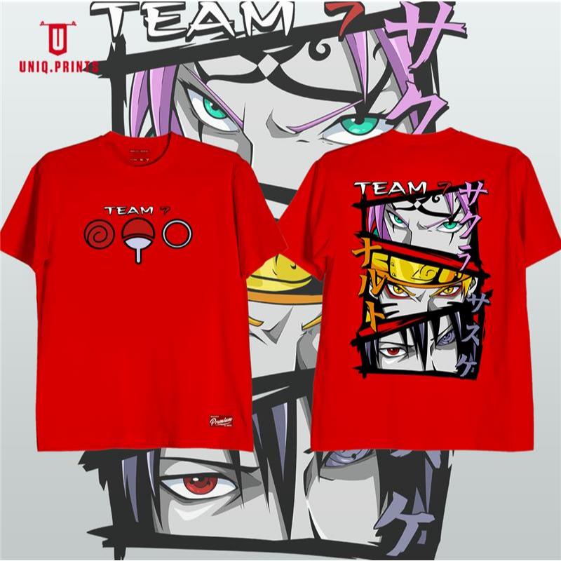 UNIQ.PRINTS NARUTO TEAM 7 SAKURA SASUKI AND NARUTO EXCLUSIVE DESIGN ...