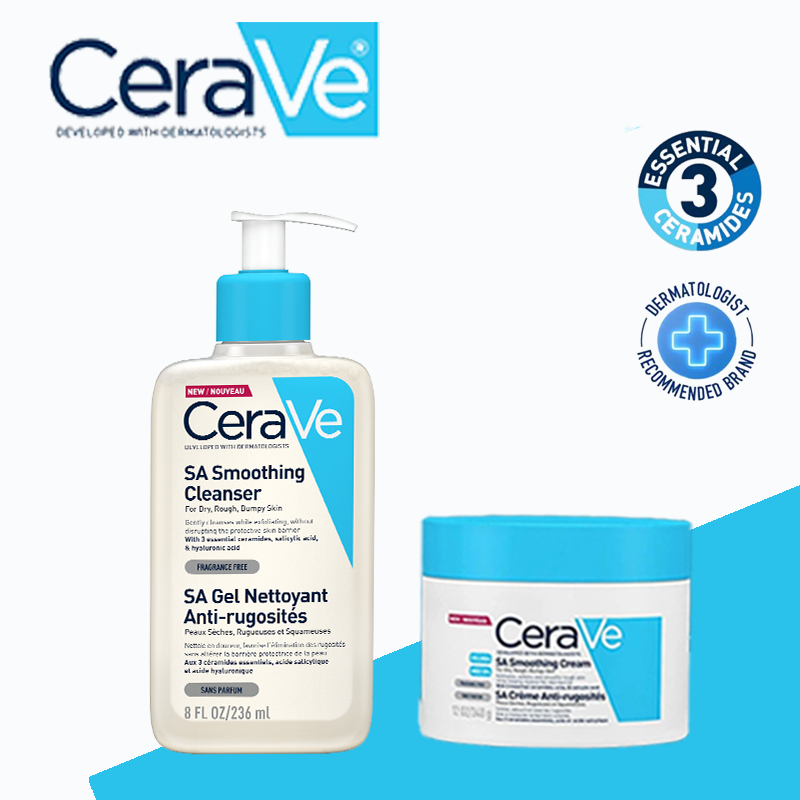 CeraVe SA with Salicylic Acid for Gentle Exfoliation and Hydration ...