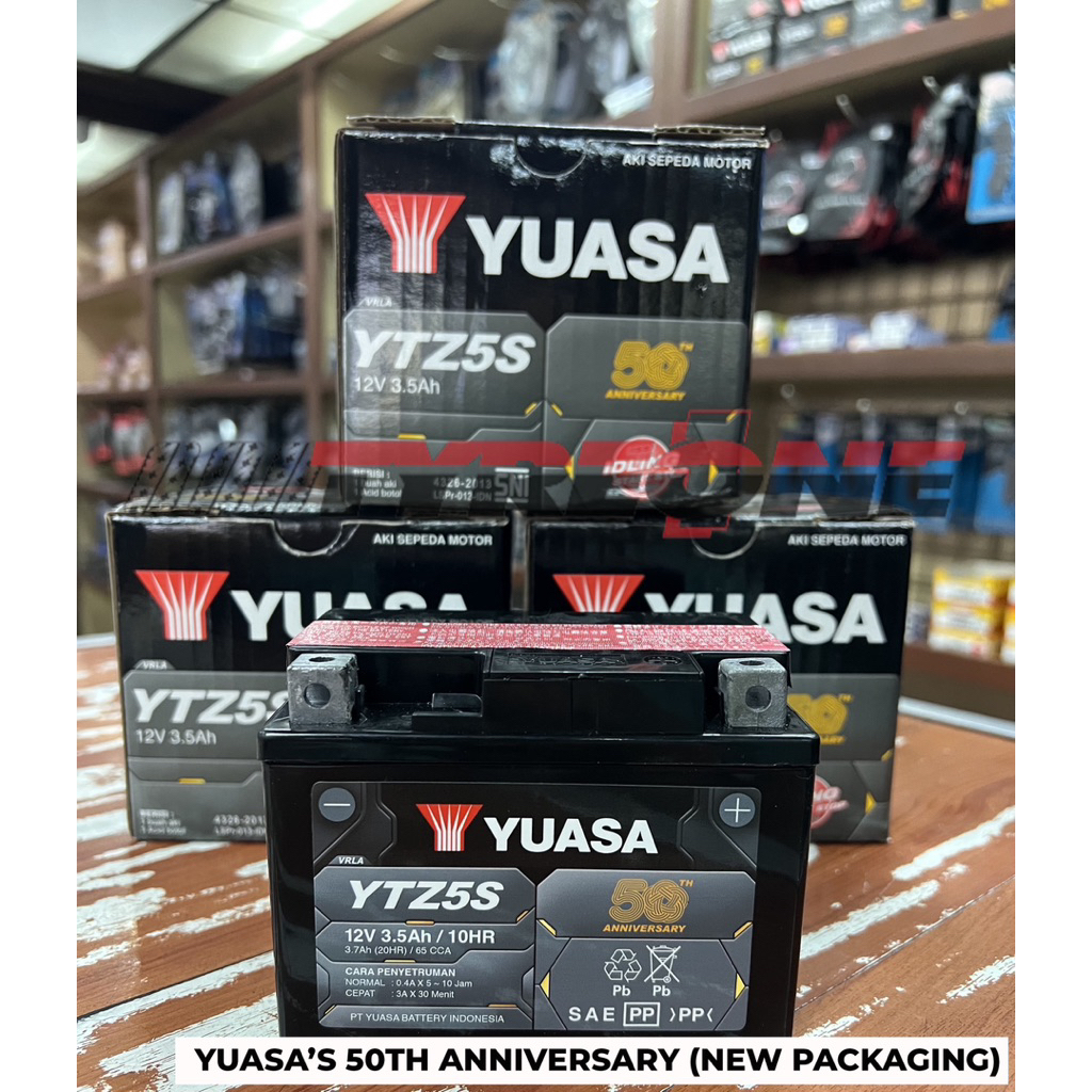 YUASA BATTERY YTZ5S 4L (DRY) | Shopee Philippines