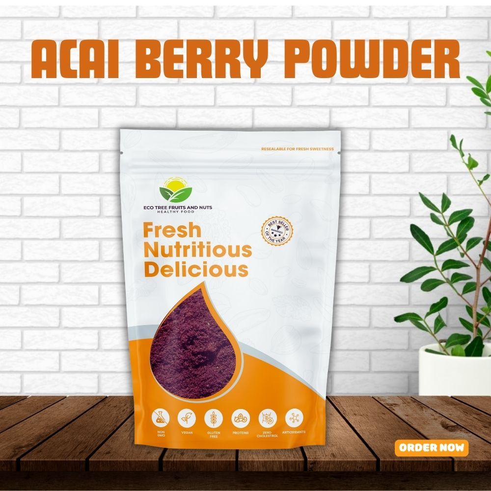 Organic Acai Berry Powder-Pure and Potent Nutrition, Nature's ...