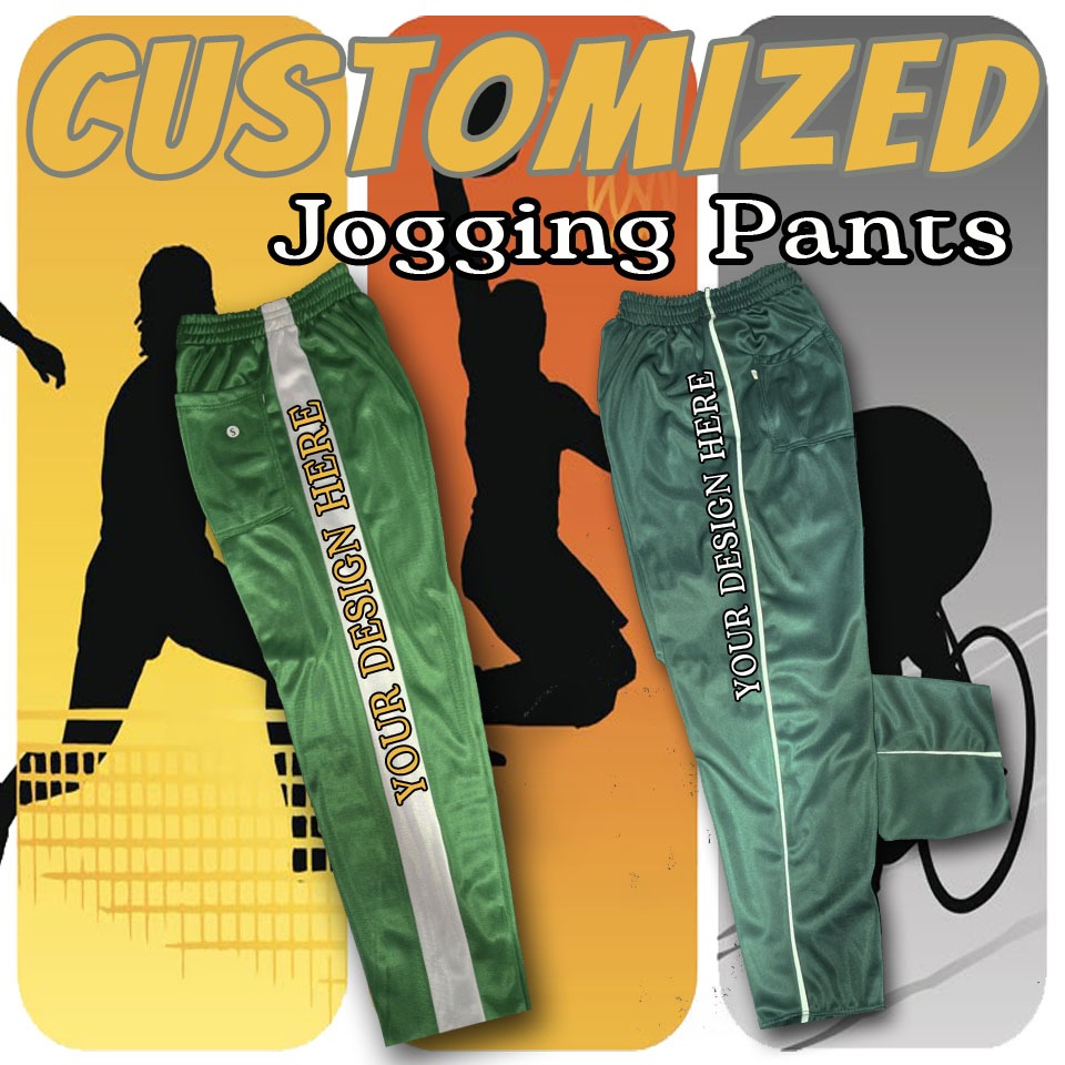Jogging pants ( Customized, Personalized ) for PE | Shopee Philippines