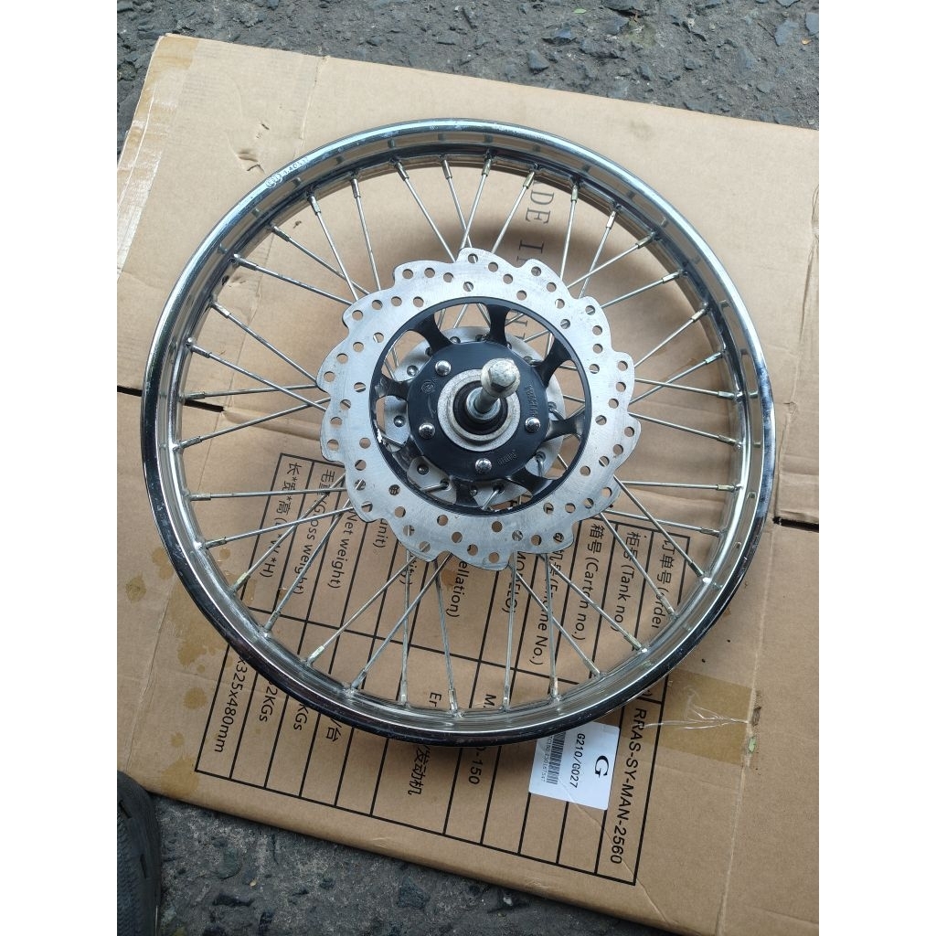 Brandnew Stock Rim Assembly for Rusi MP | Shopee Philippines