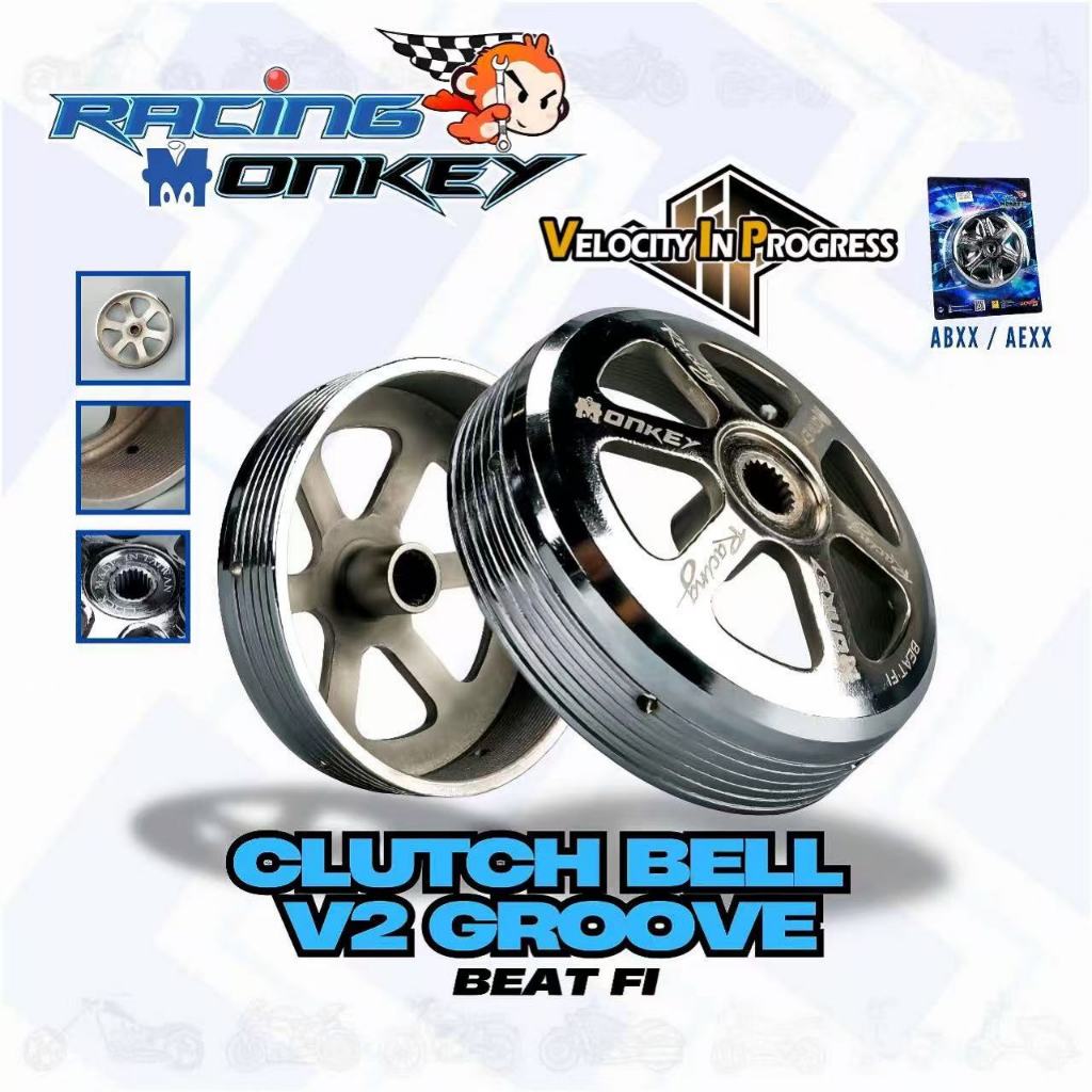 Racing Monkey Clutch Bell V2 Groove For Beat Fi v2 | Shopee Philippines