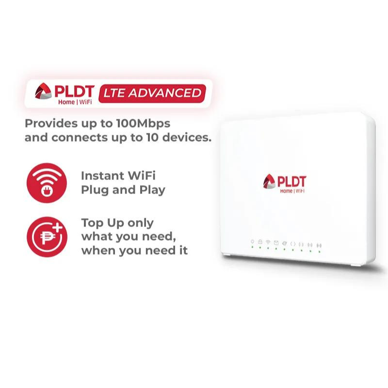 PLDT HOME | WIFI LTE ADVANCED OPENLINE | Shopee Philippines