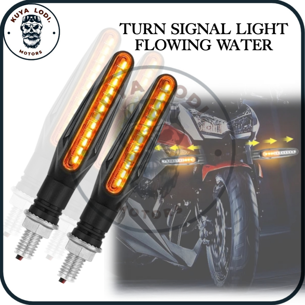 KuyaLODI Motorcycle Part Flasher Led Universal Flowing Water Blinker ...
