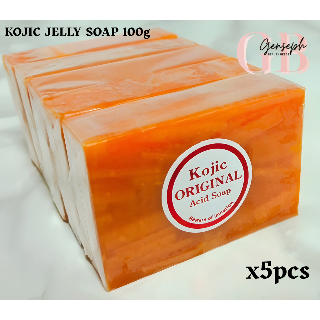 Kojic Soap w/ Kojic Jelly Scrap Soap Bits 100g Whitening Anti Pimple ...