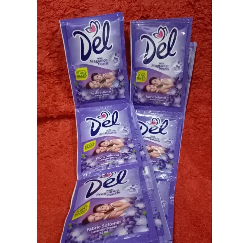 Del fabric conditioner lavender breeze per dozen | Shopee Philippines