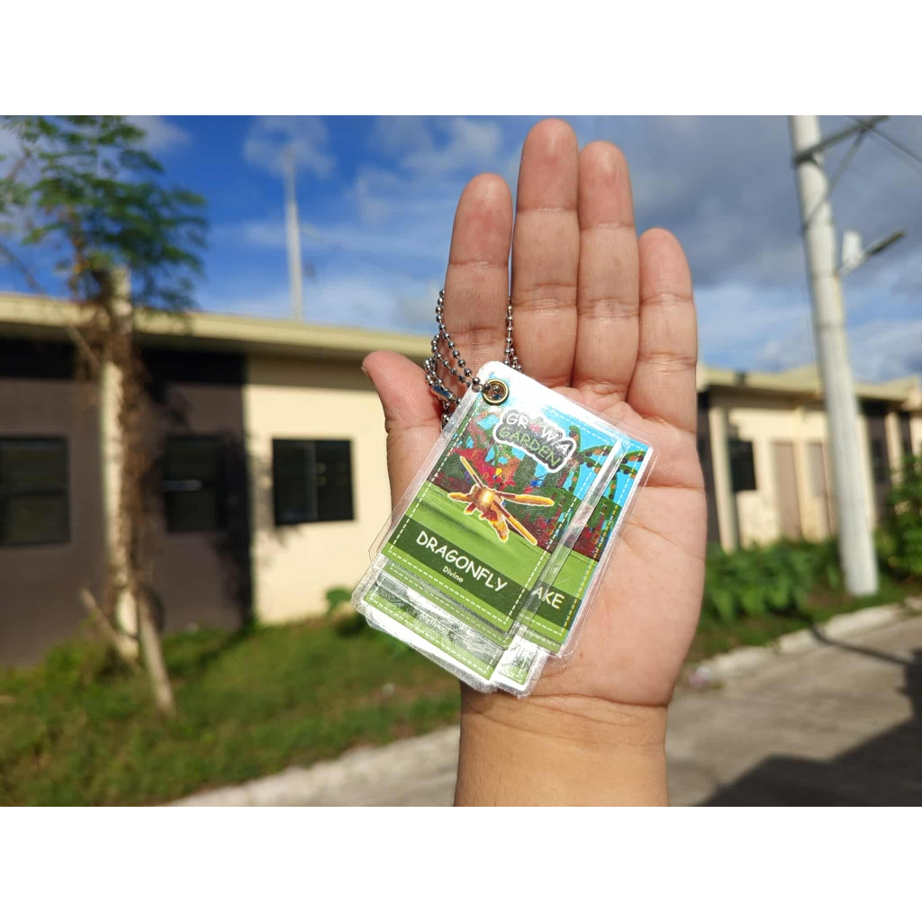 BULK ORDER LAMINATED GROW A GARDEN KEYCHAIN | Shopee Philippines