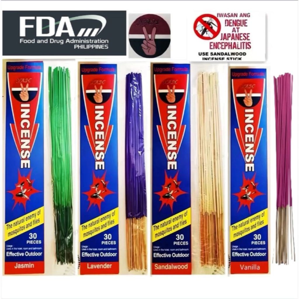 10 BOX YAH Incense Jasmin Incense For Flies And Mosquitoes Sticks Kills ...