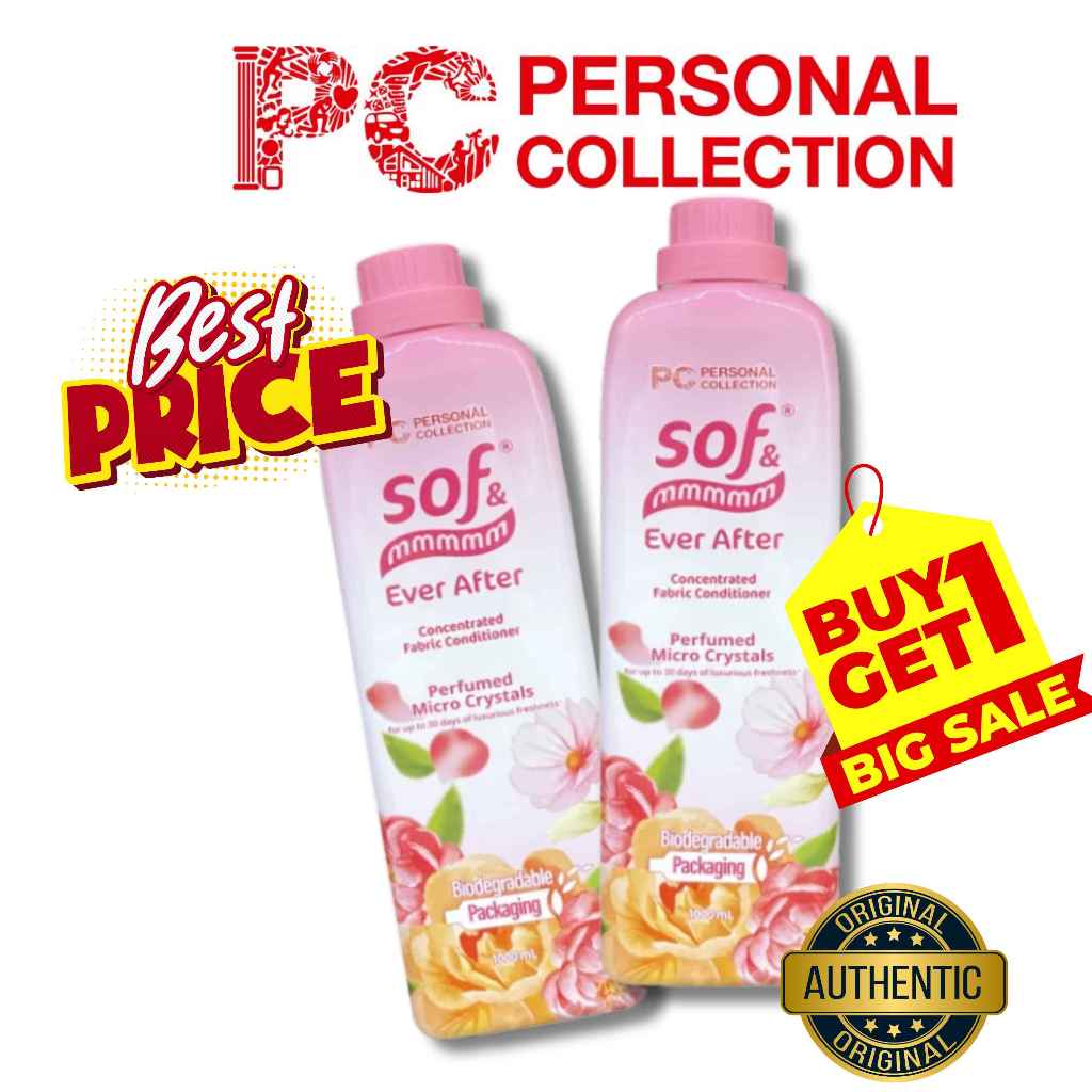 BUY 1 TAKE 1 SOF EVER AFTER CONCENTRATED FABRIC CONDITIONER NEW PRODUCT ...