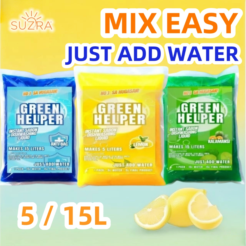 SUZRA Large Size DIY Dishwashing Liquid 3/5/15L Yield Easy Mix Formula ...