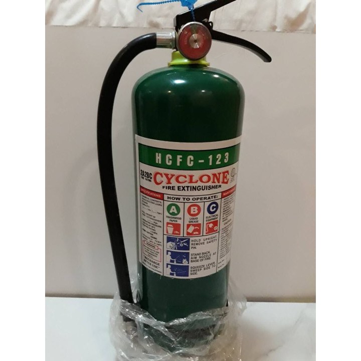 Fire Extinguisher HCFC 50lbs Wheel Type HCFC-123 50 lbs Wheeled Type ...