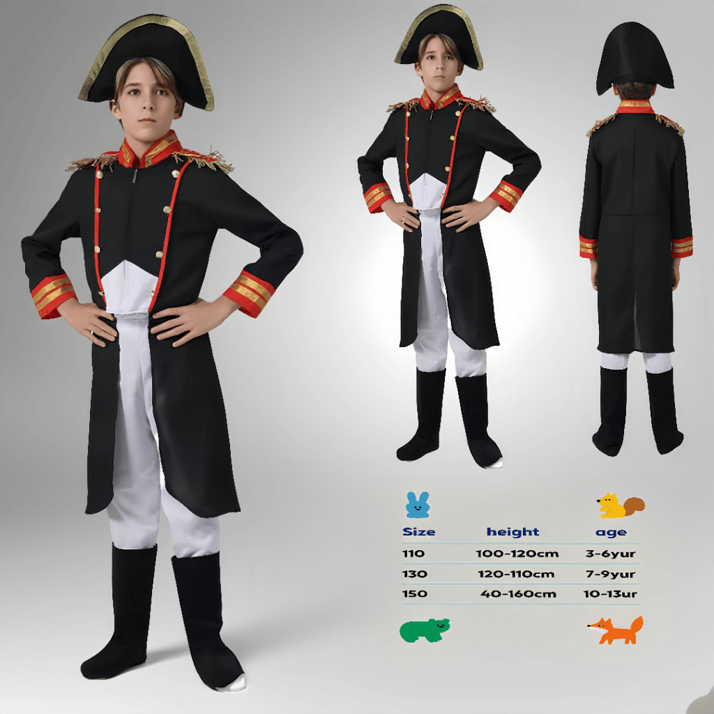 Napoleon Costumes European Caribbean Pirates Captain Costumes Christmas ...