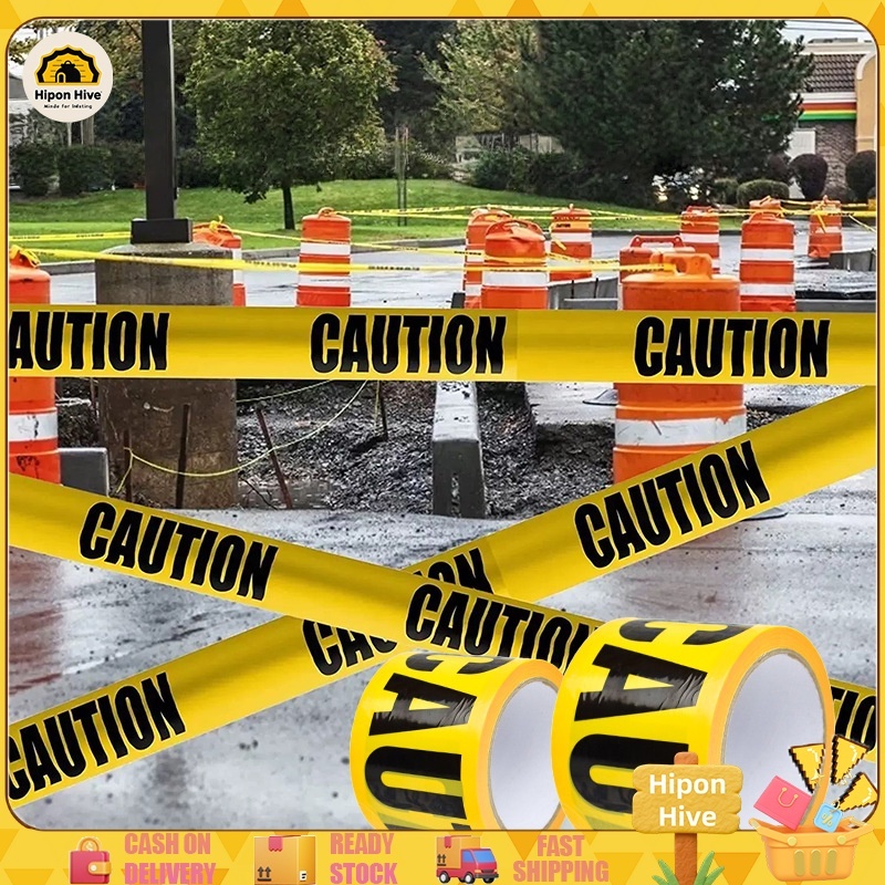 Danger Tape Caution Barrier Roll Hazard Warning Construction Safety ...