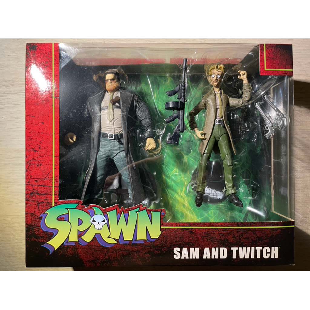Mcfarlane Toys Spawn Sam and Twitch Deluxe Two-Pack | Shopee Philippines