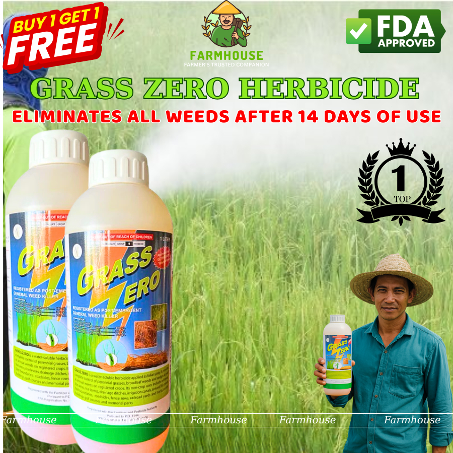 Grass Zero Herbicide 500ml – Eliminates Tough Weeds, Safe for Corn ...