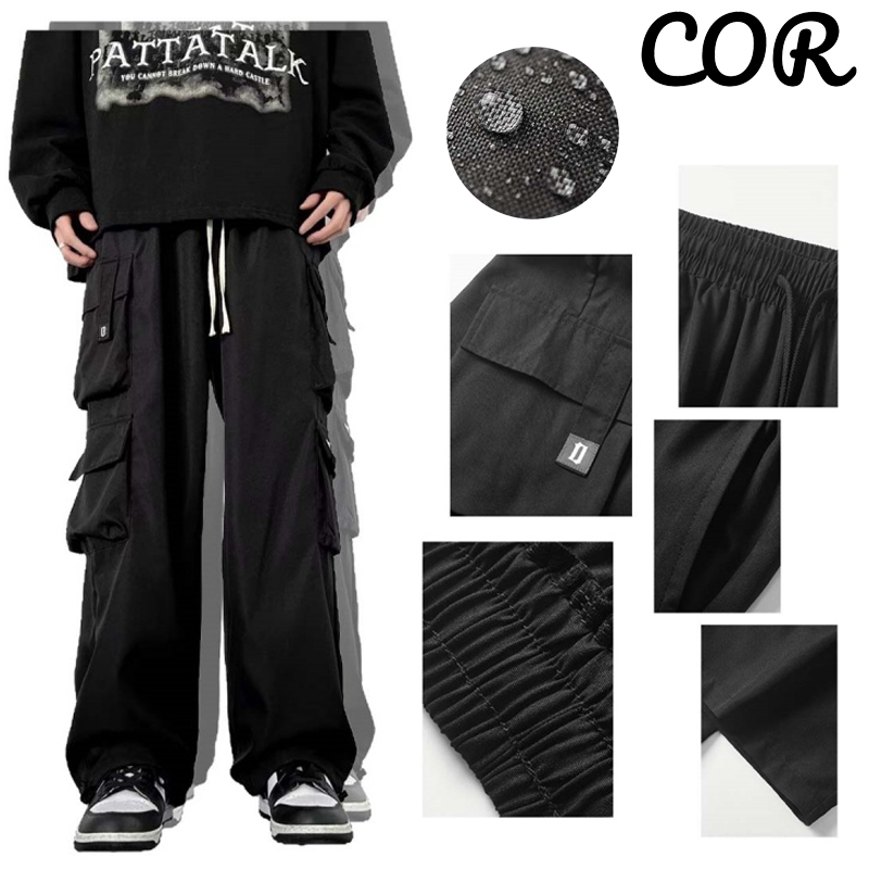 COR Water-resistant Utility Pants For Men's RelaxedStraight Cut with ...