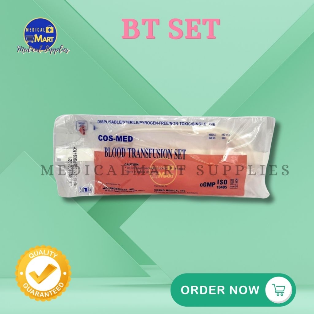 BT Set Cosmed/Transfusion Set | Shopee Philippines