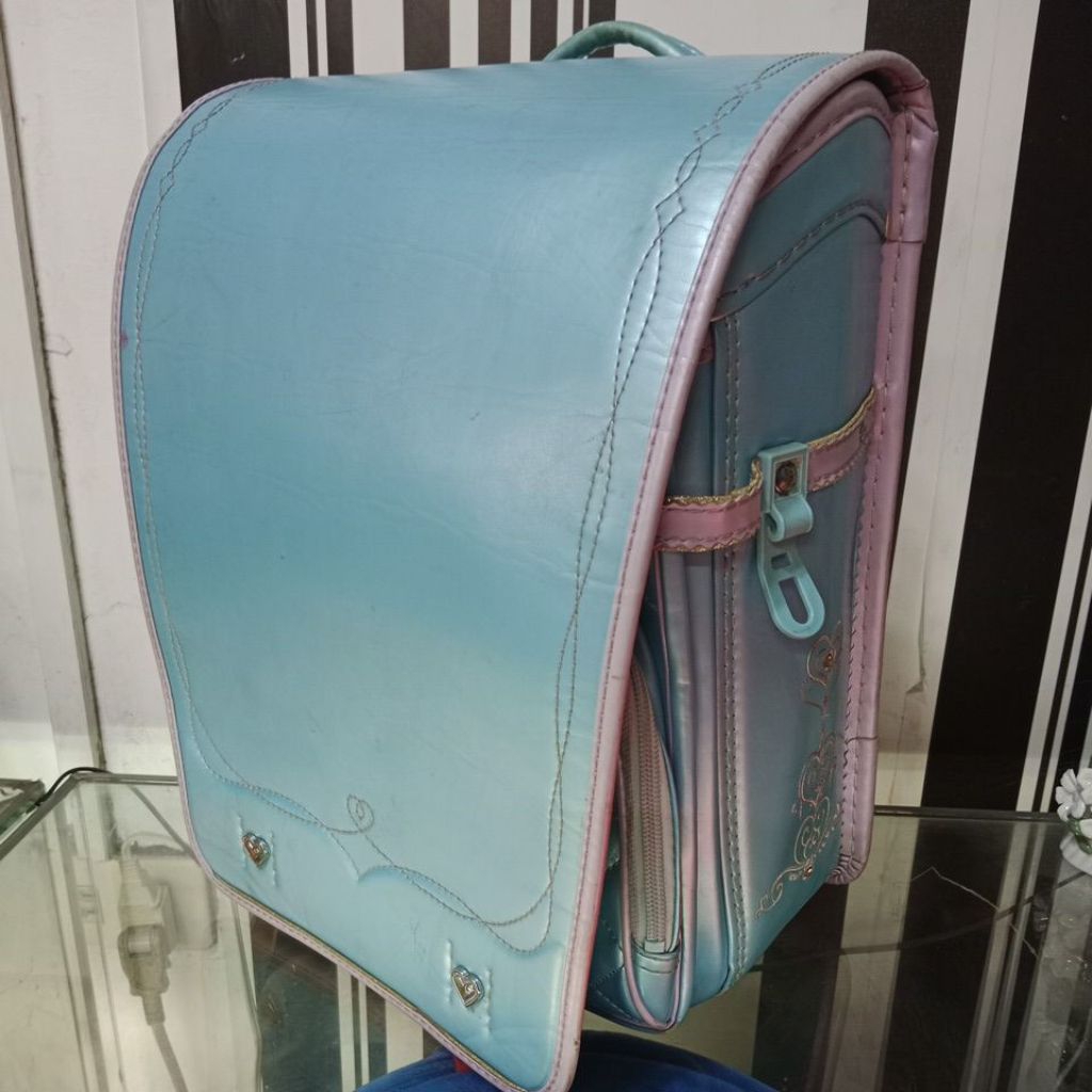 ORIGINAL RANDOSERU SCHOOL BACKPACK JAPAN BABYBLUE | Shopee Philippines