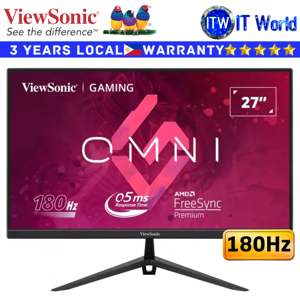 Itw | Viewsonic Omni Gaming Monitor VX2728 27" 1920x1080 FHD / 180Hz ...