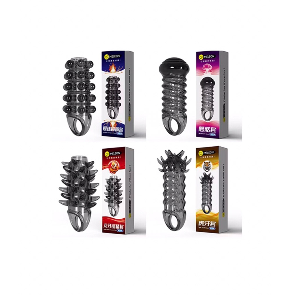 2025 new design penis sleeve bolitas rambutan sleeve for men | Shopee ...