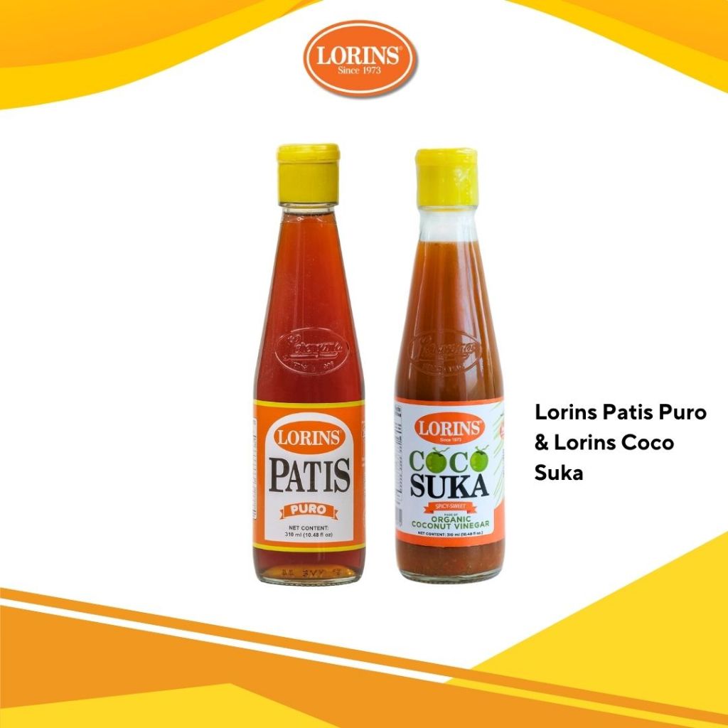 Lorins Patis Puro Chili-Mansi & Lorins Coco Suka 310ml | Shopee Philippines
