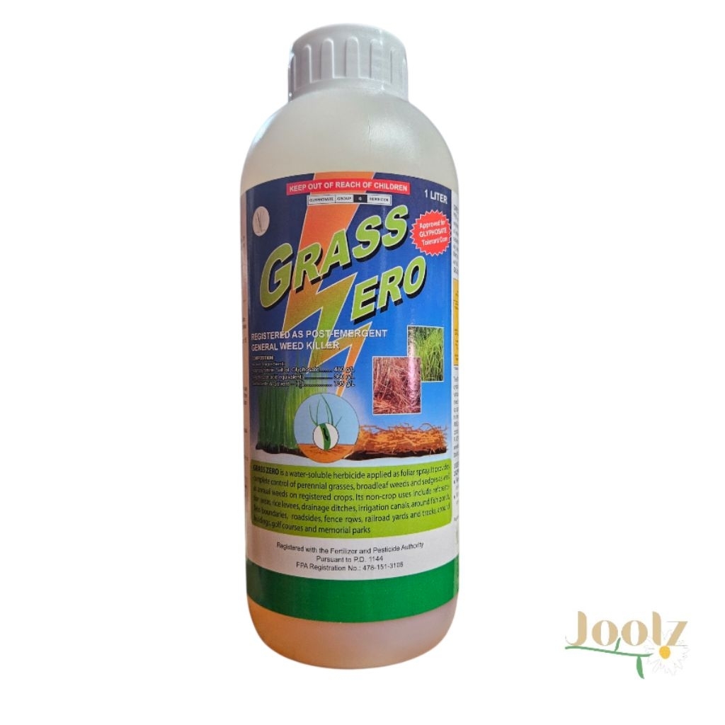 Grass Zero Herbicide 1L | Shopee Philippines