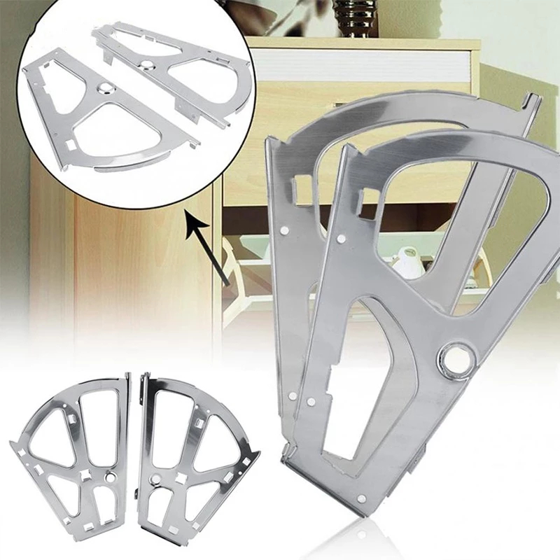 2PCs/Set Shoe Rack Hinges Steel Shoe Rack Shelf Flip Rack Hardware ...