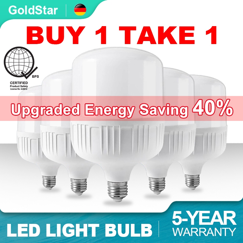 Gold Star E27 Led Light Bulb Big Energy Saving Lamp For Bedroom Super ...