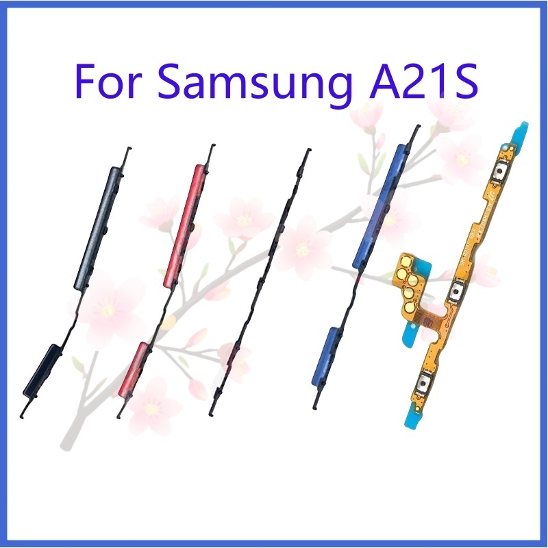 For Samsung A21S Power On Off Button Flex And Out Side Volume Up Down ...
