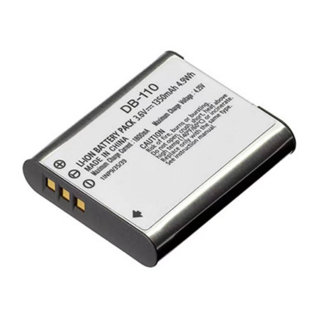 DB-110 DB110 Li-ion Rechargable Battery For Ricoh GR III Camera ...