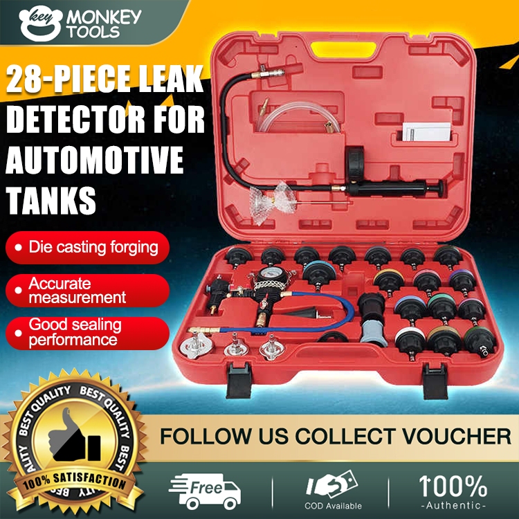 Universal radiator pressure tester kit, vacuum cooling system tester ...