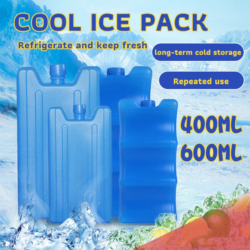 600ML Ice Packs Breastmilk Storage Reusable Baby Cooler Bag Lunch Box ...