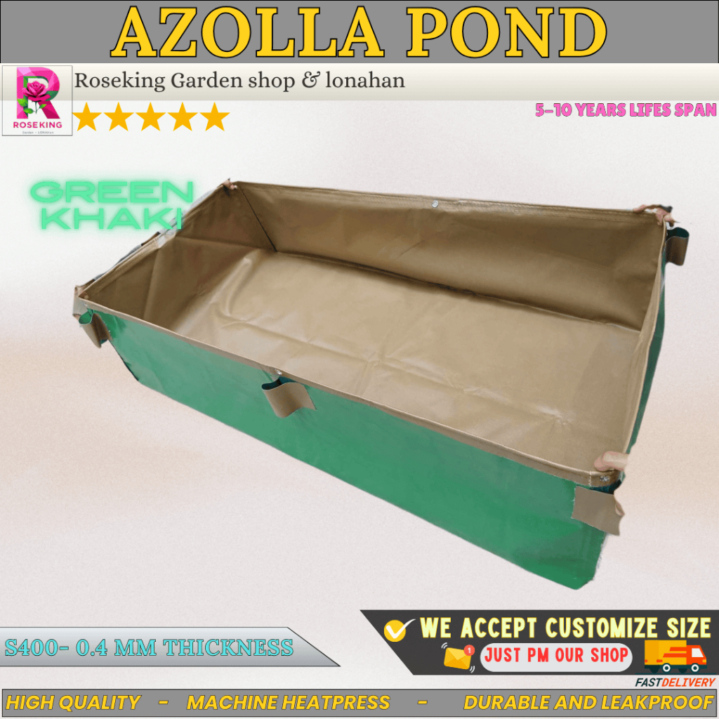 Fish tank crayfish tank pool style heavy duty trapal pond makapal | 3 ...