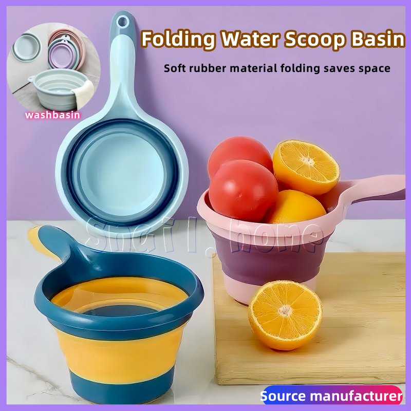 Foldable Silicone Water Dipper Tabo Water Ladle Multipurpose Durable ...