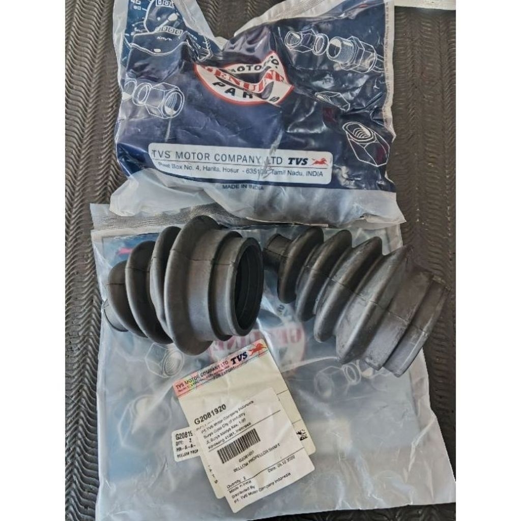 TVS KING BELLOW PROPELLER / RUBBER BOOTS. (SOLD BY PAIR) | Shopee ...