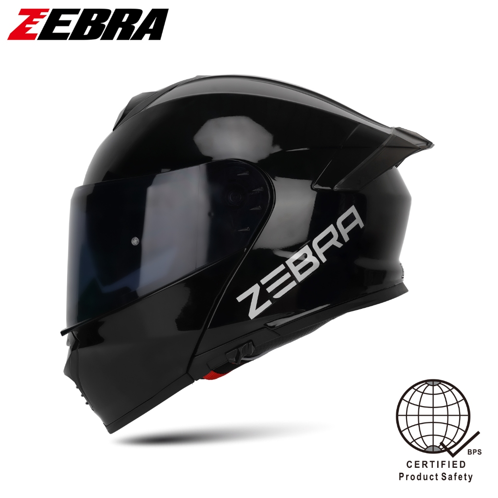 ZEBRA A113 RITZY Modular Helmet Dual Visor Motorcycle | Shopee Philippines