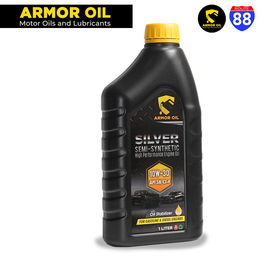 Armor Oil Silver 10W30 | 1L Engine Oil for Gasoline & Diesel | Shopee ...