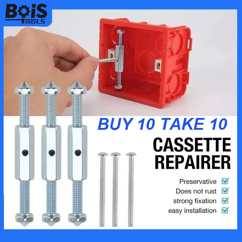 10PCS Wall Switch Socket Cassette Screw Support Rod Repair Kit ...