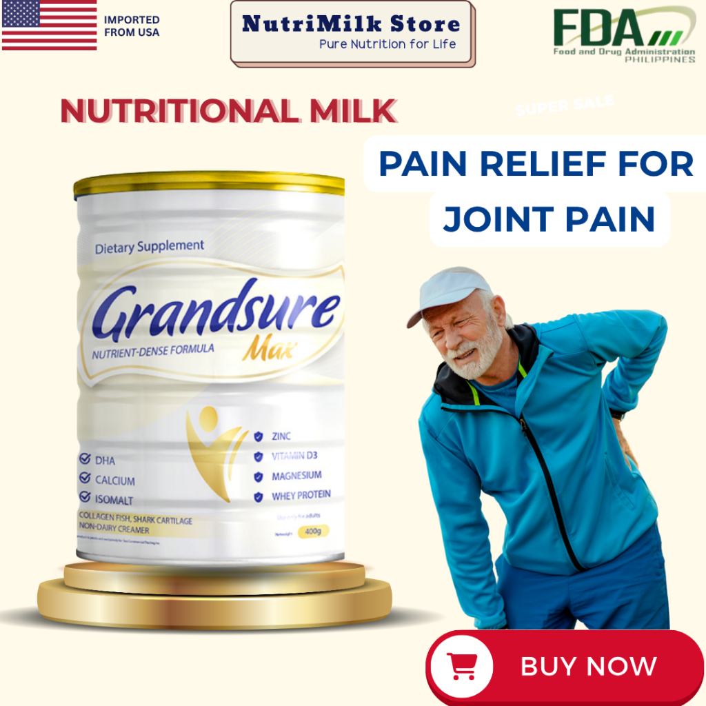 Grandsure Max Colostrum Milk for Joint Care l Arthritis, Joint Pain ...